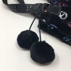 Justice | Accessories | Justice Purse Black With Peace Signs | Poshmark